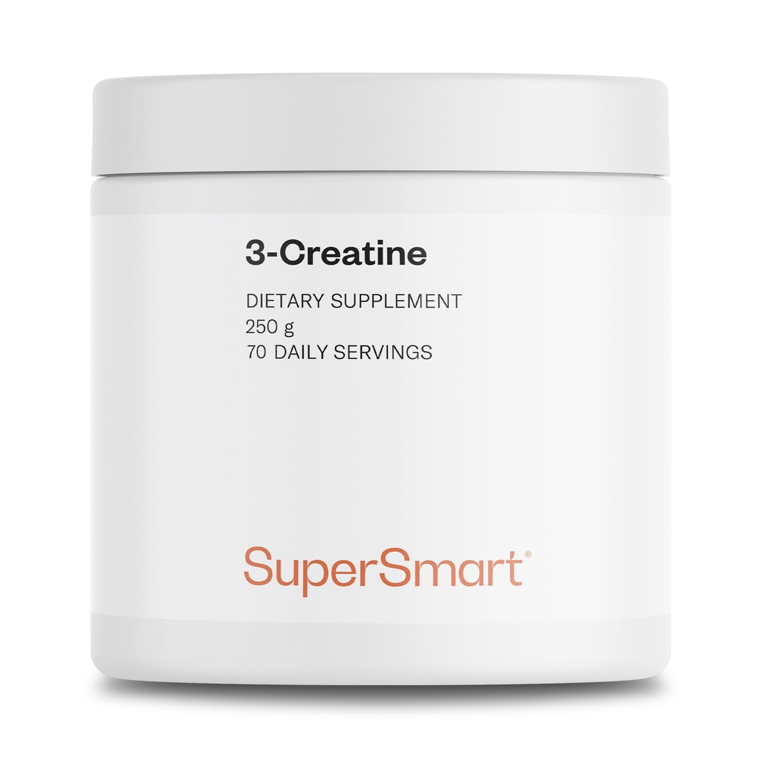 Supersmart creatine monohydrate powder