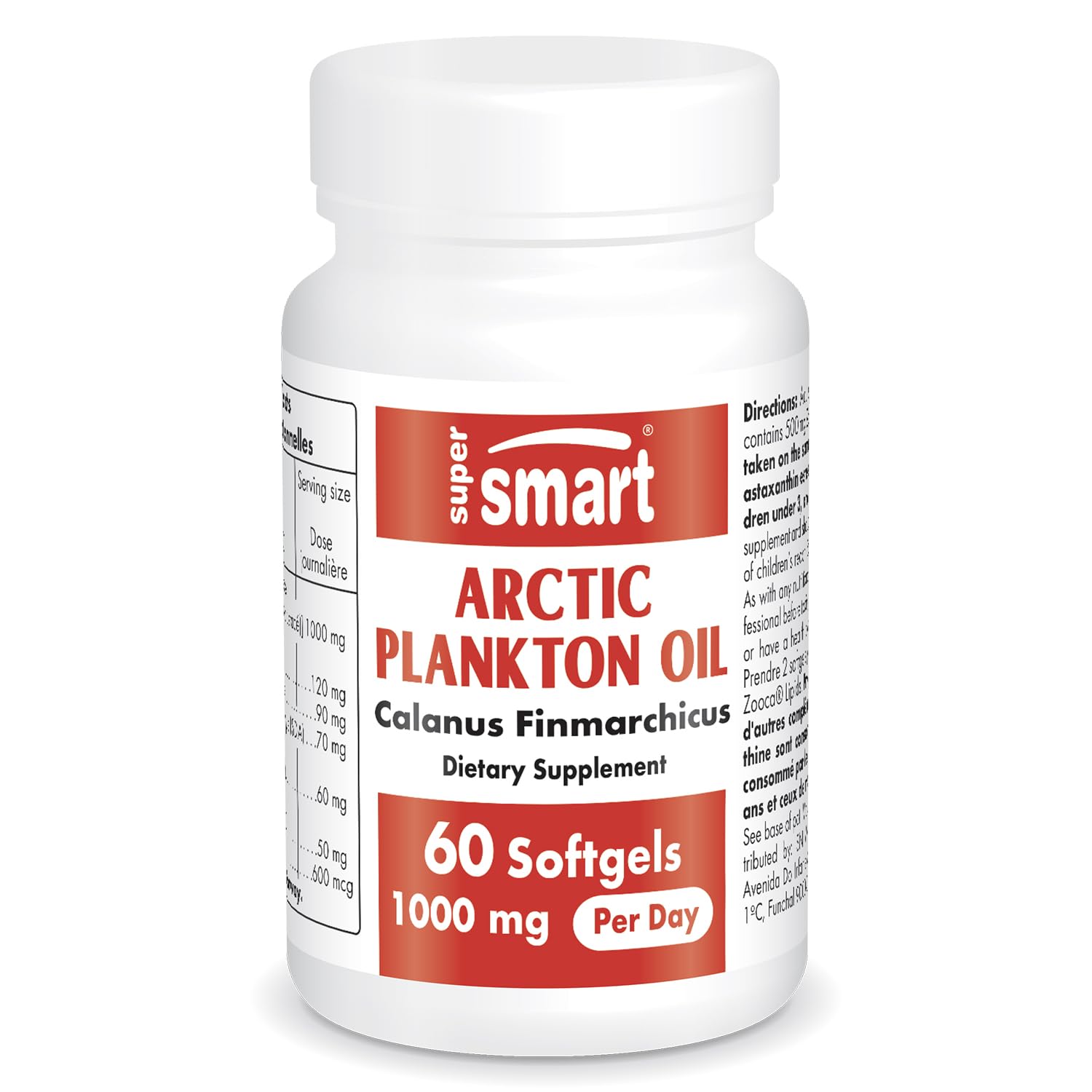 Supersmart fish oil softgels