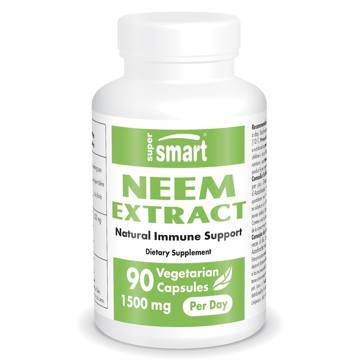 Supersmart Neem Extract vegetarian capsules