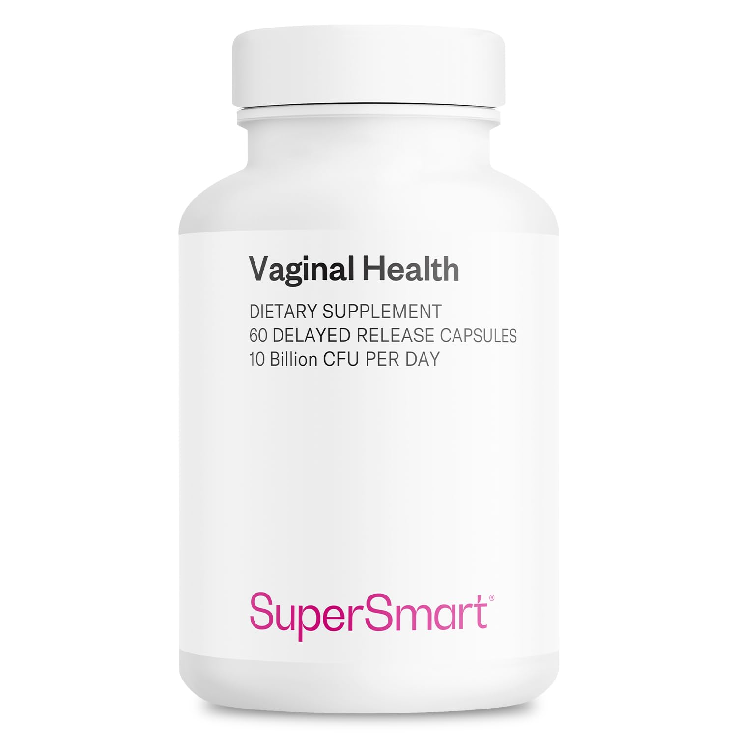 Supersmart vaginal health probiotic capsules