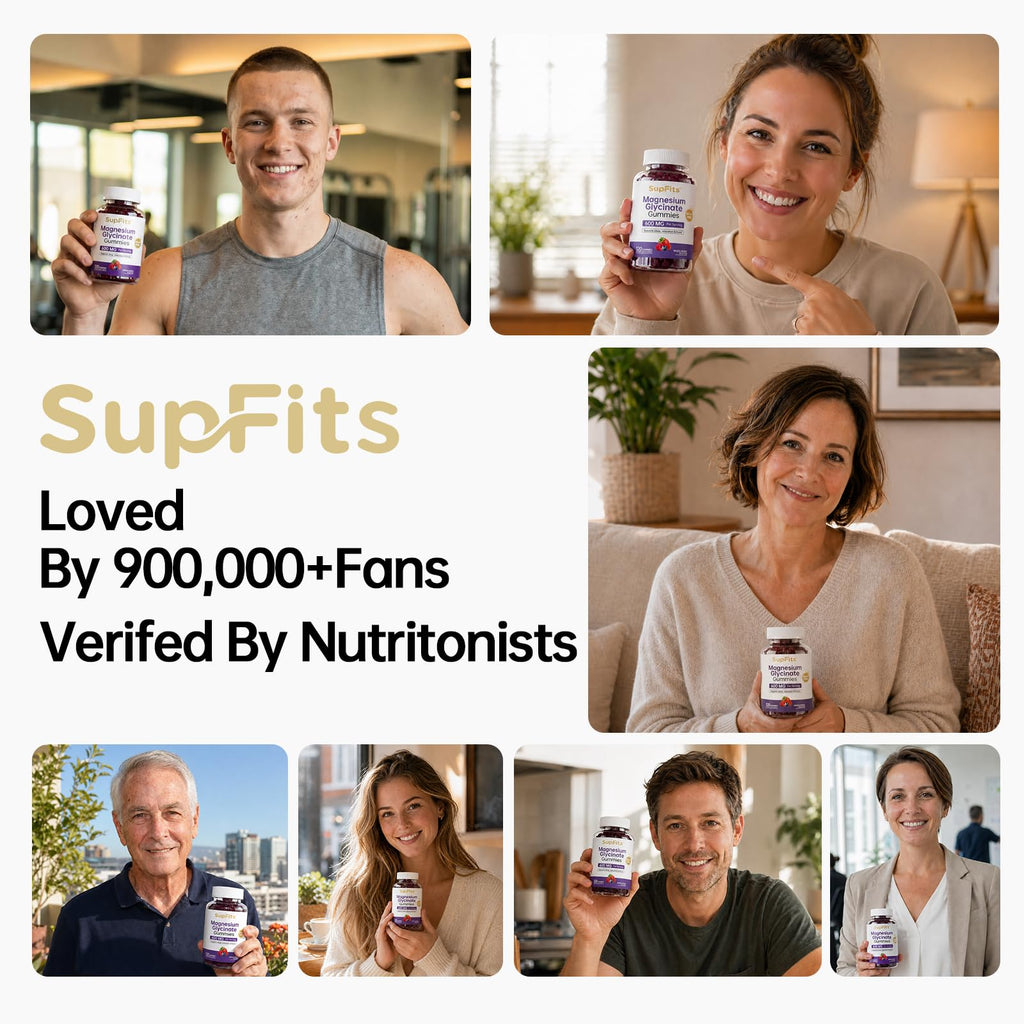 Supfits magnesium gummies for digestive health