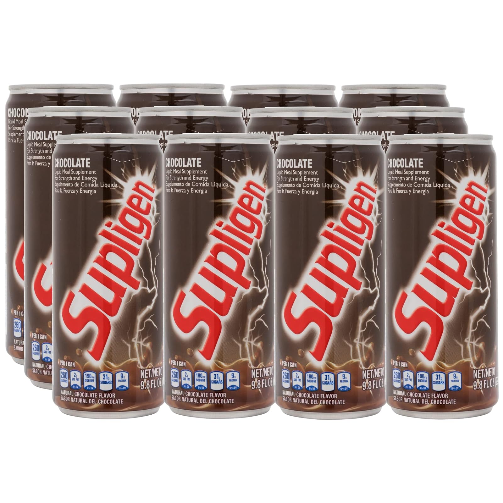 Supligen chocolate meal supplement pack