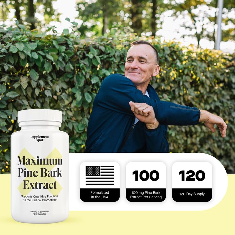 Supplement Spot Pine Bark Extract for vitality