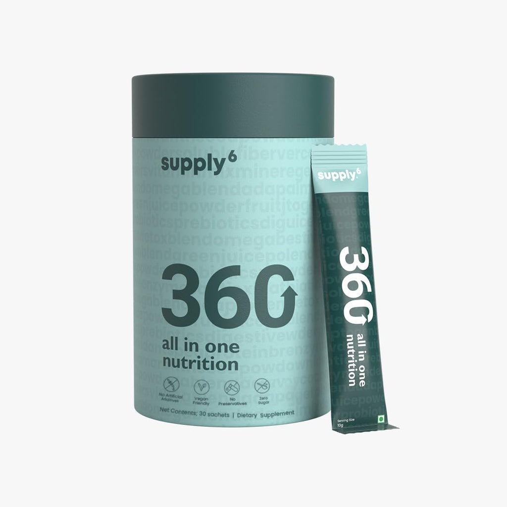 SUPPLY6 360 Greens Powder benefits