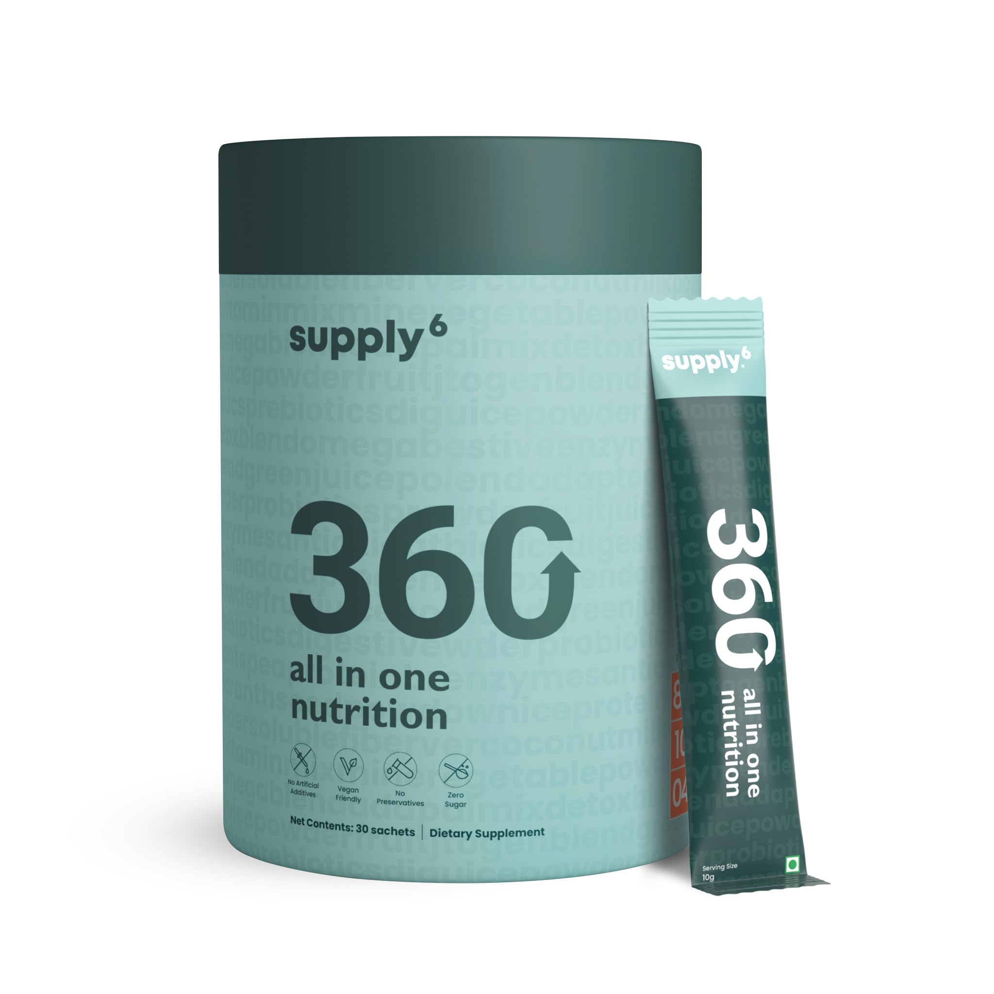 SUPPLY6 360 Greens Powder for energy