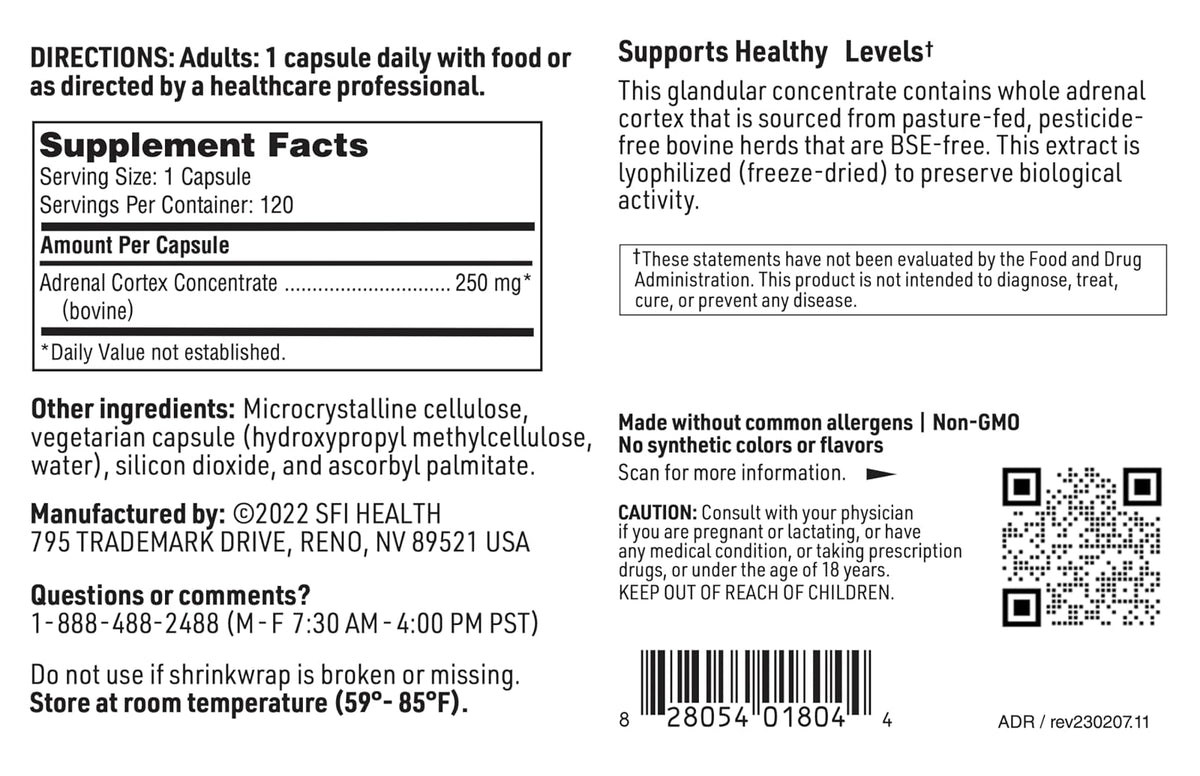 support adrenal function naturally