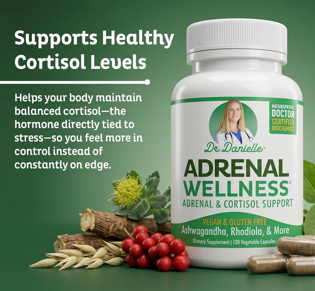 support adrenal health with ashwagandha