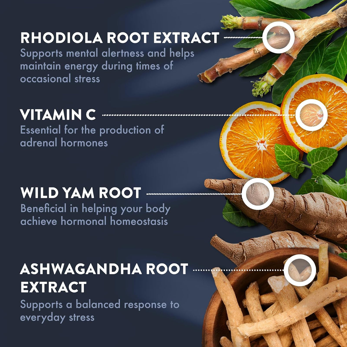 support adrenal health with ashwagandha
