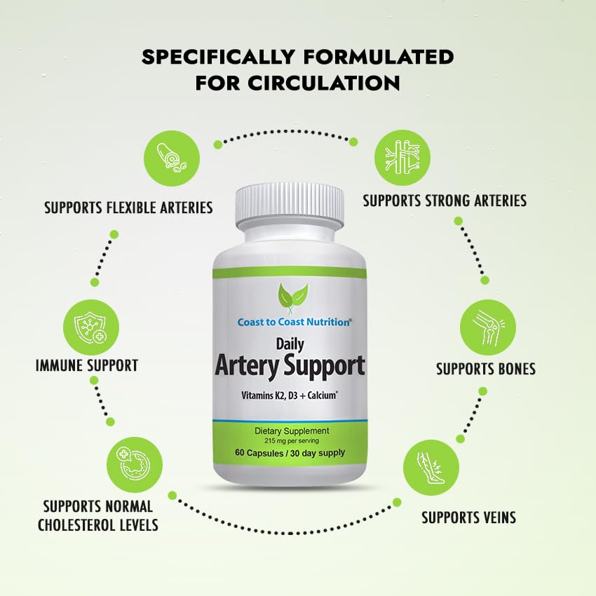 support arterial health with vitamin k