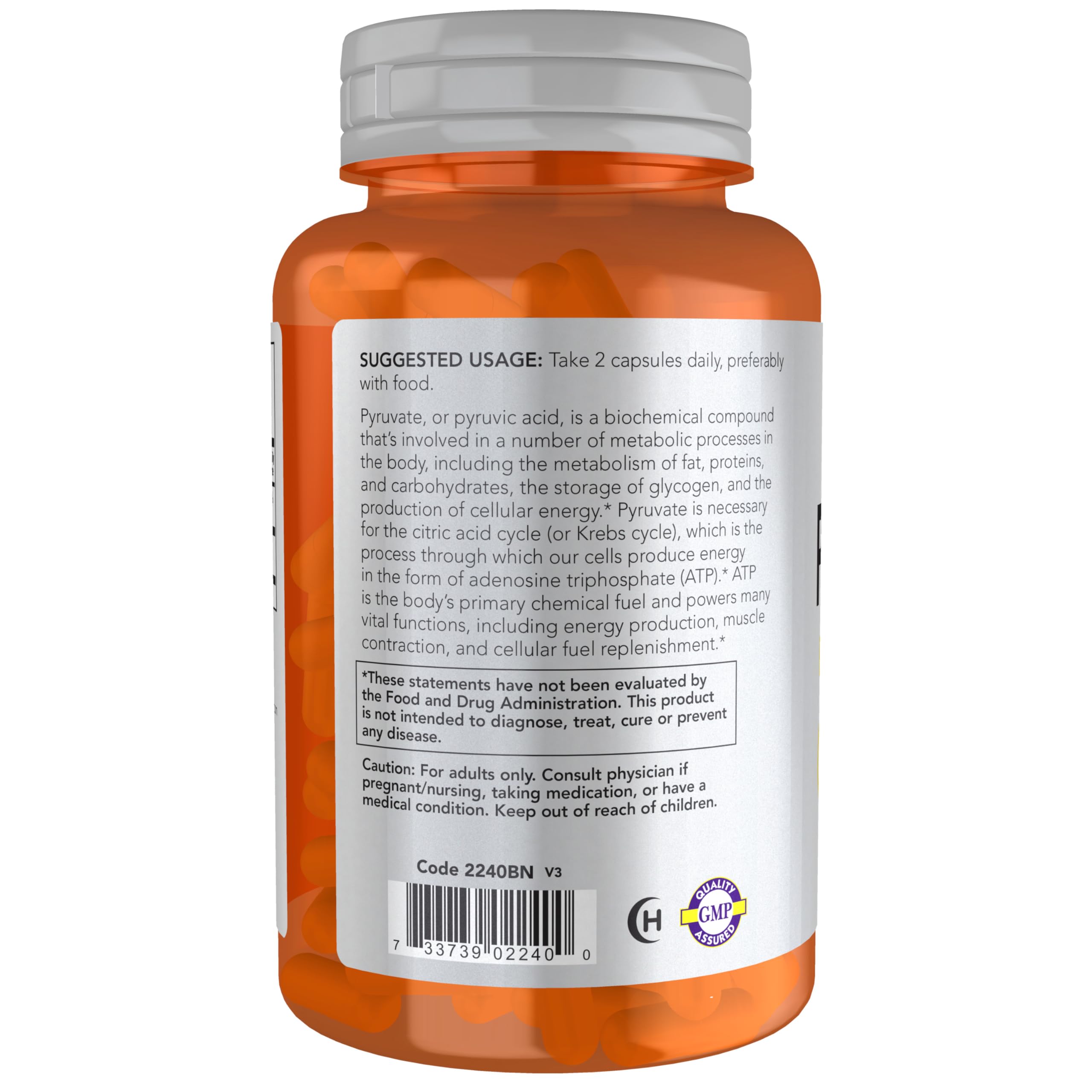 Support athletic performance with pyruvate