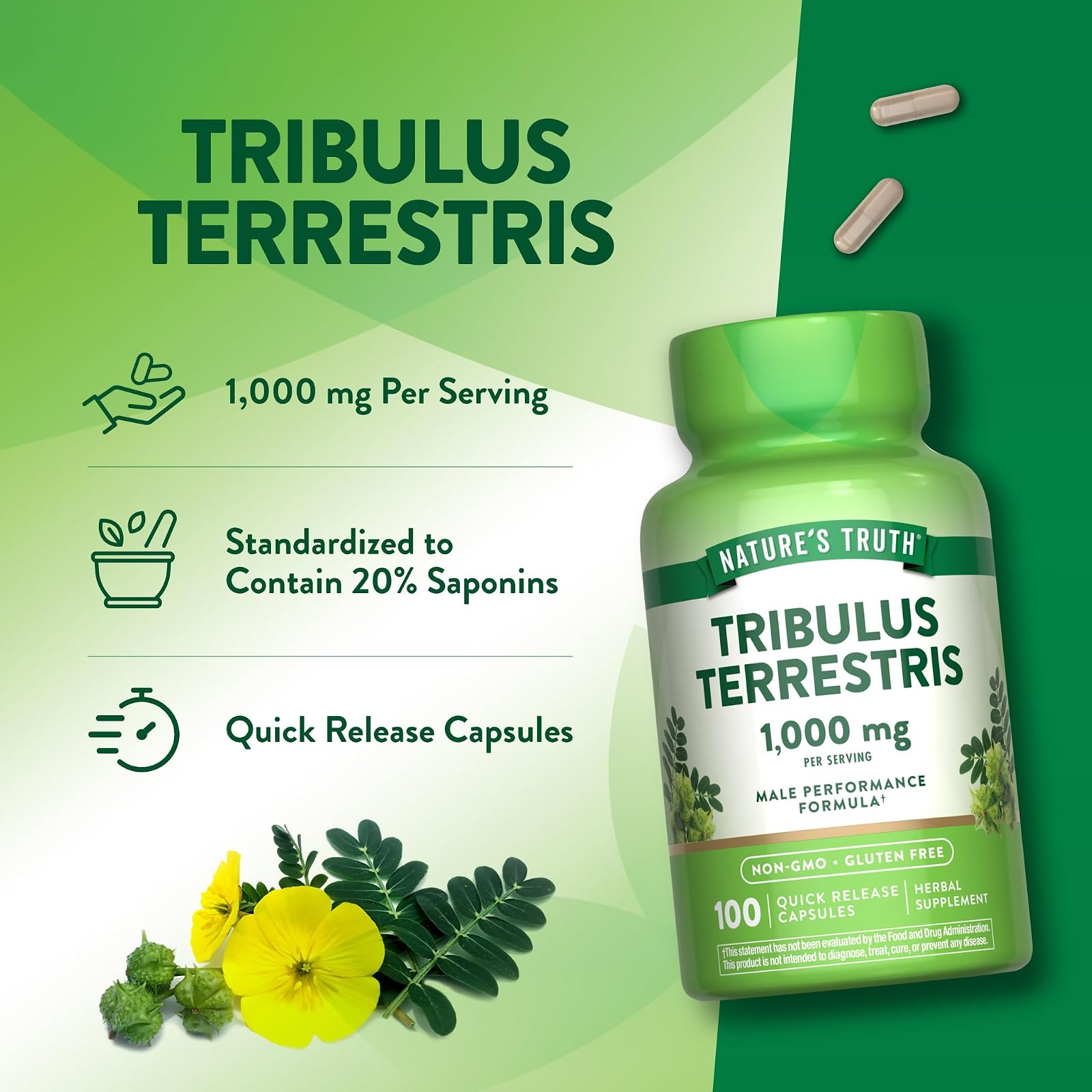 Support athletic performance with Tribulus
