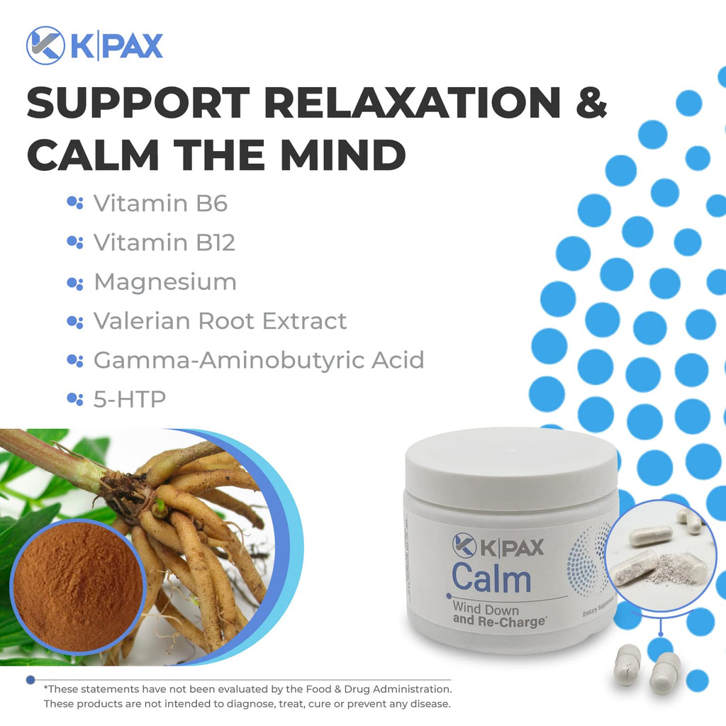 support balanced mood with KPAX Calm