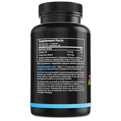 support bladder health with advanced formula