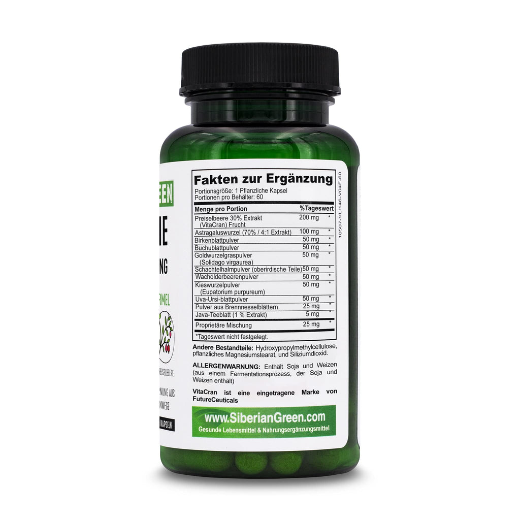 support bladder health with herbal ingredients