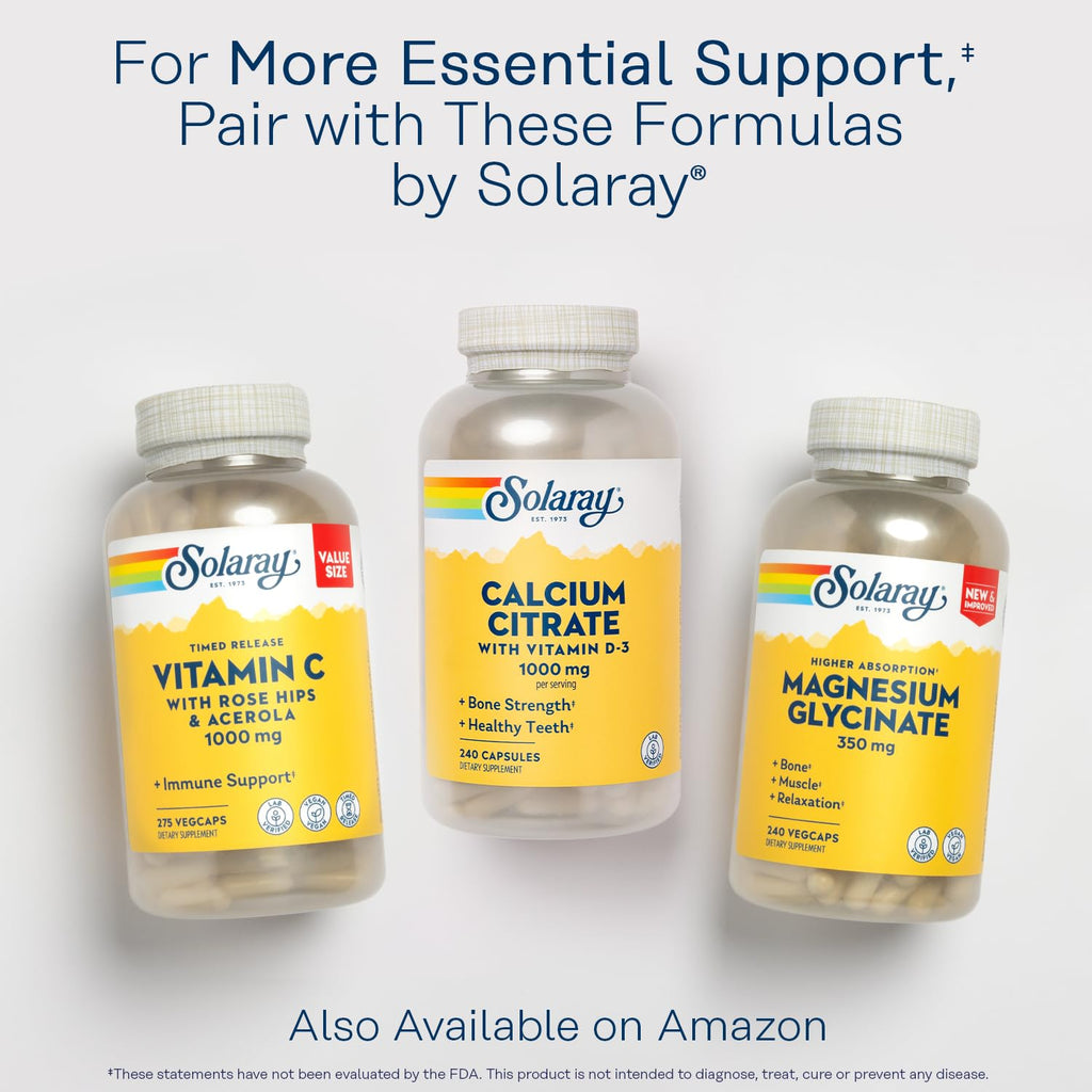 support bone density with calcium citrate