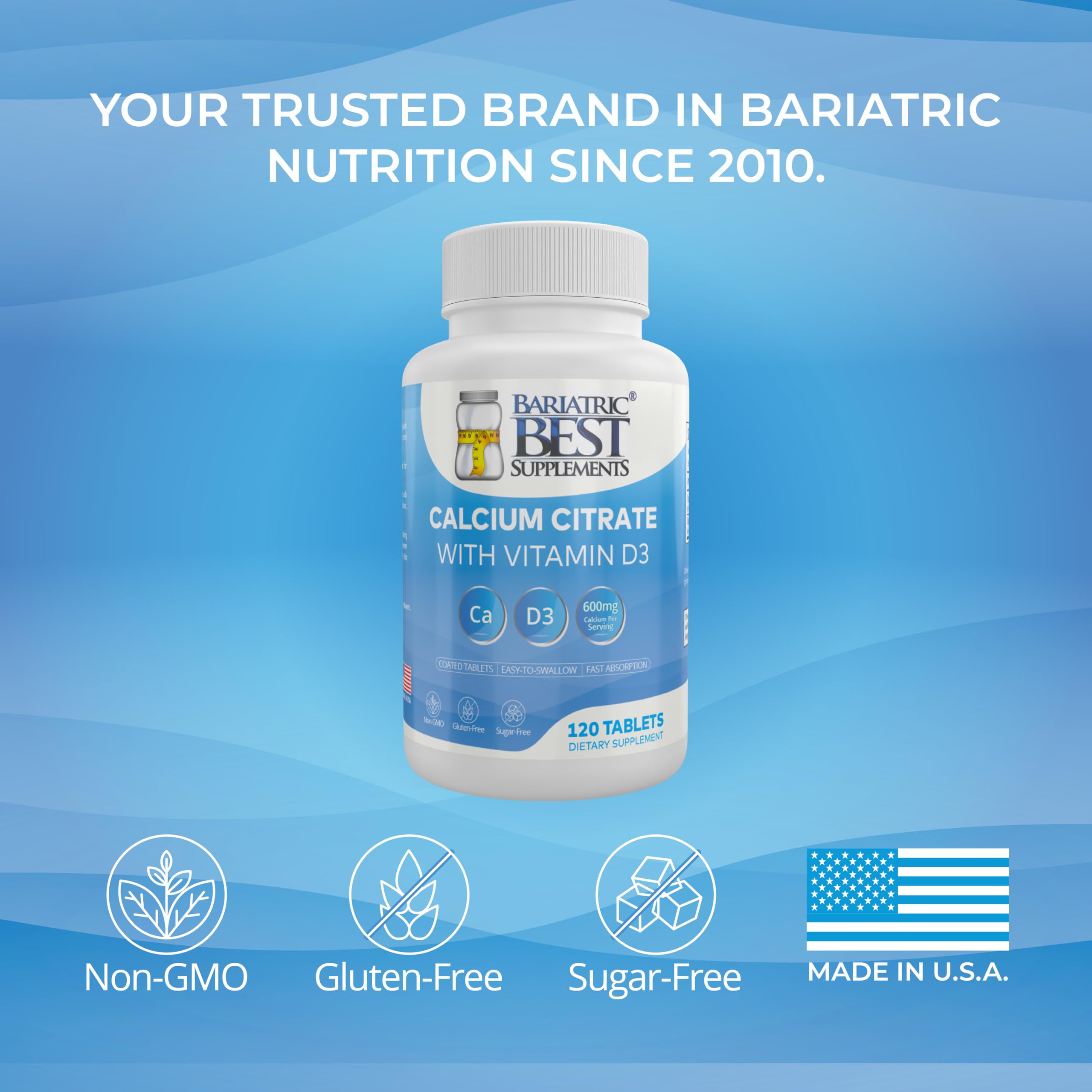 support bone density with calcium citrate