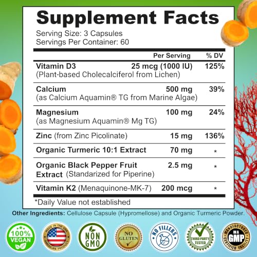 support bone density with calcium