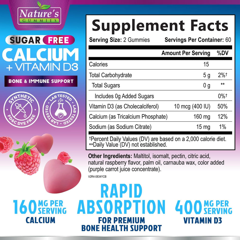 support bone health with calcium gummies