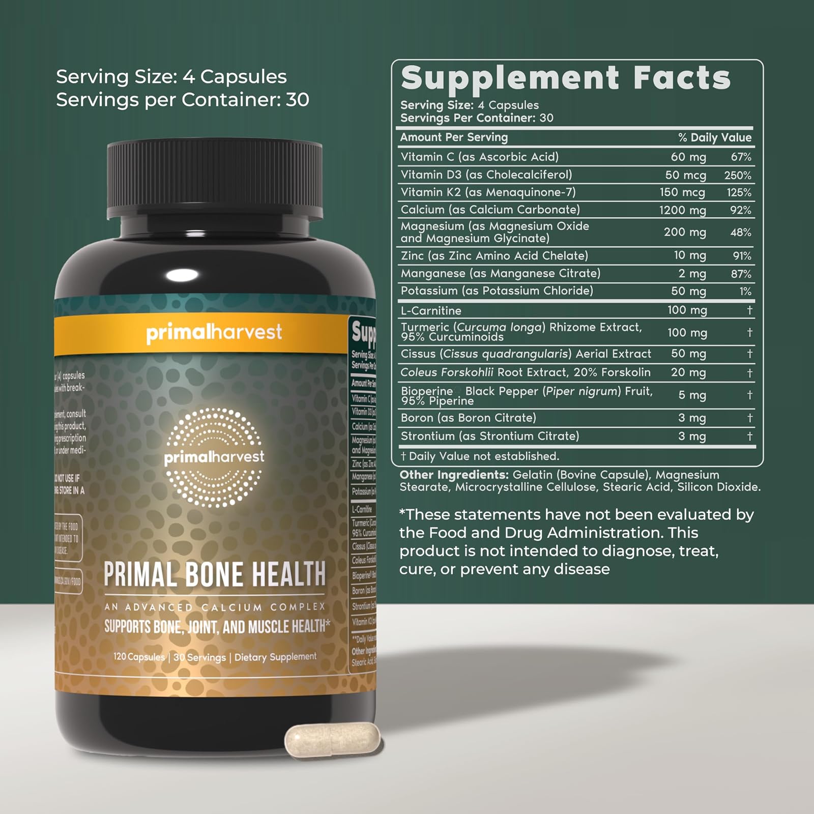 support bone health with calcium