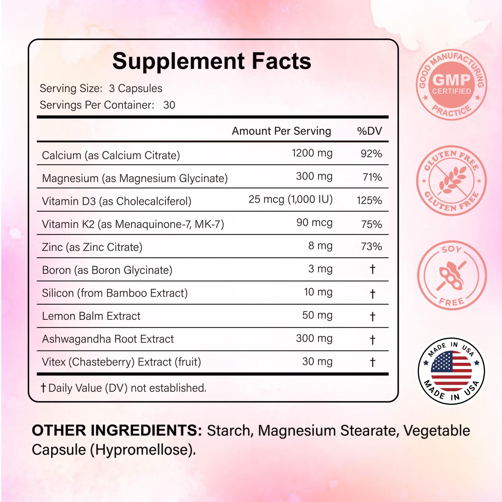 support bone health with calcium