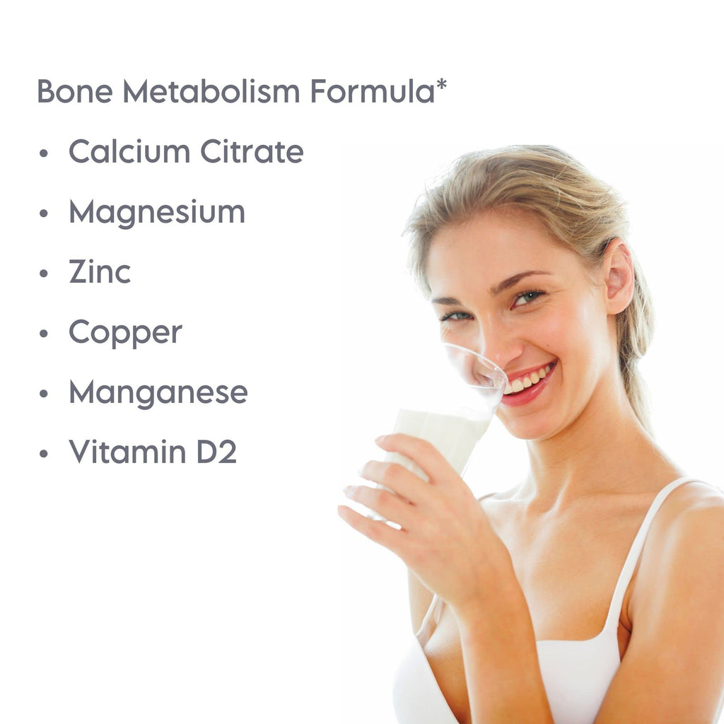 support bone health with calcium