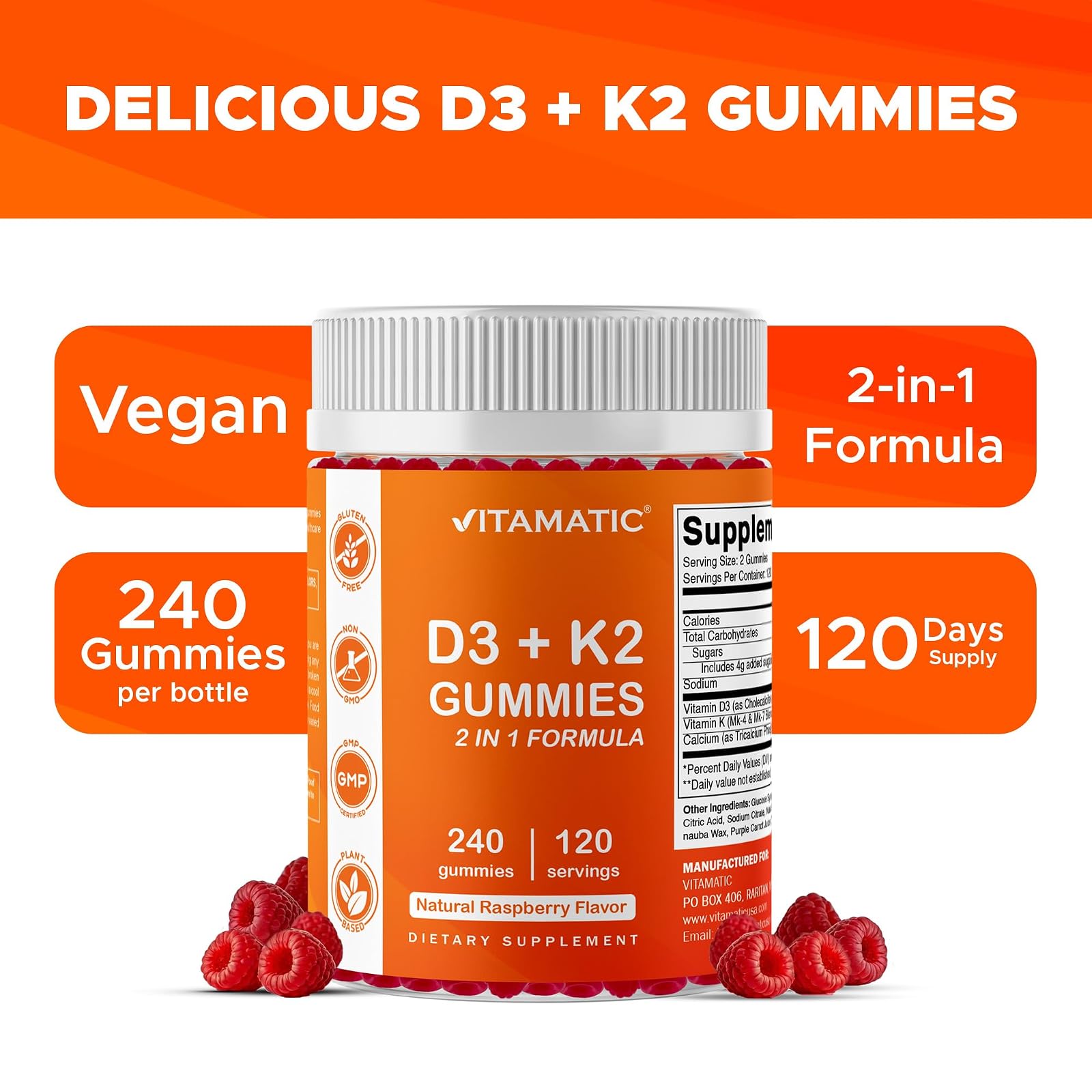 Support bone health with vitamin D3
