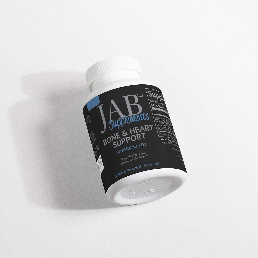 support bone strength with blended supplements