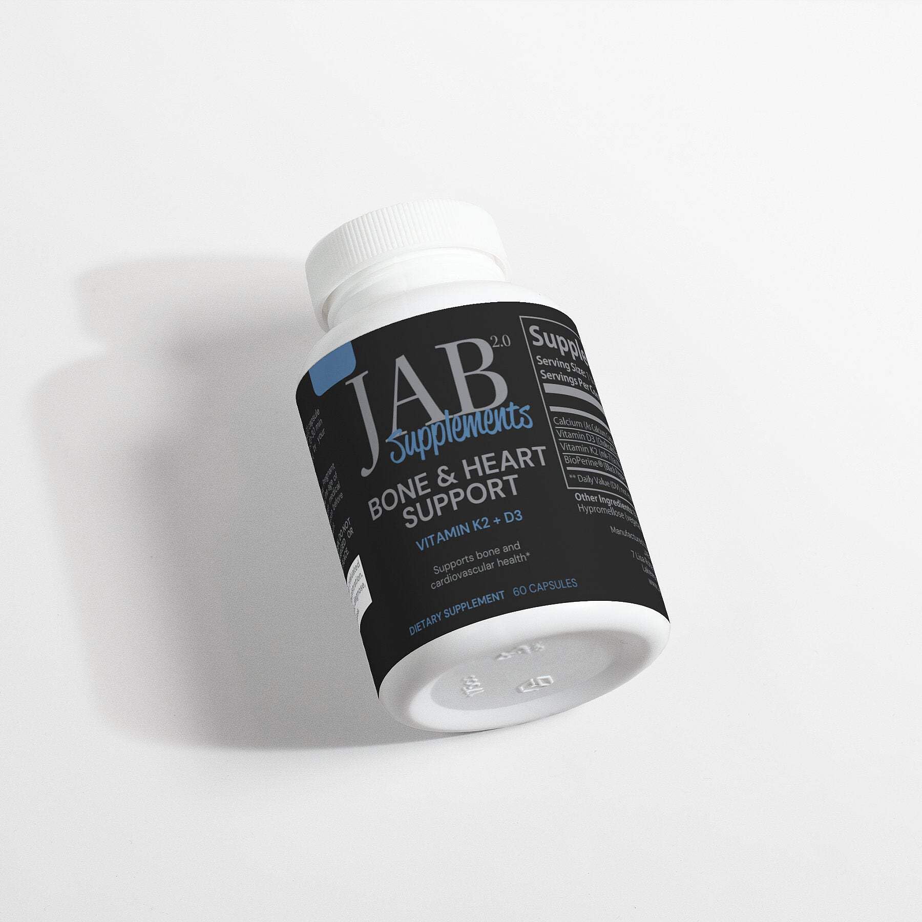 support bone strength with blended supplements
