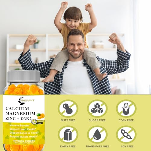 Support bone strength with calcium magnesium