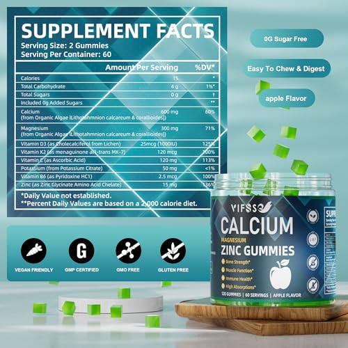 support bone strength with gummies