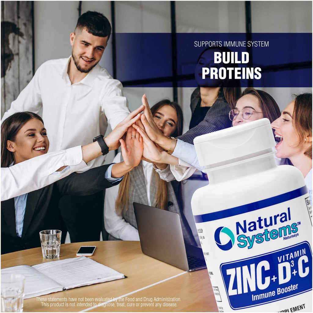 support bones and muscles with zinc