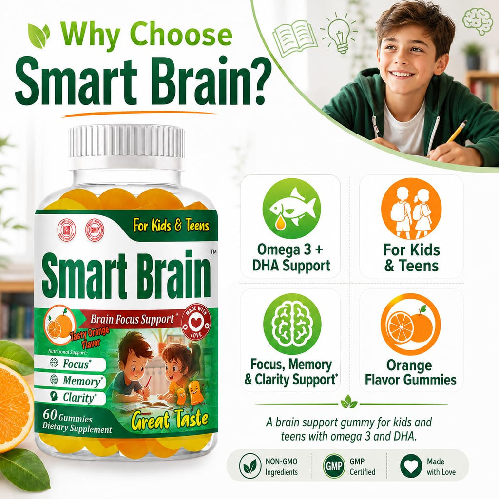 support brain health with gummies