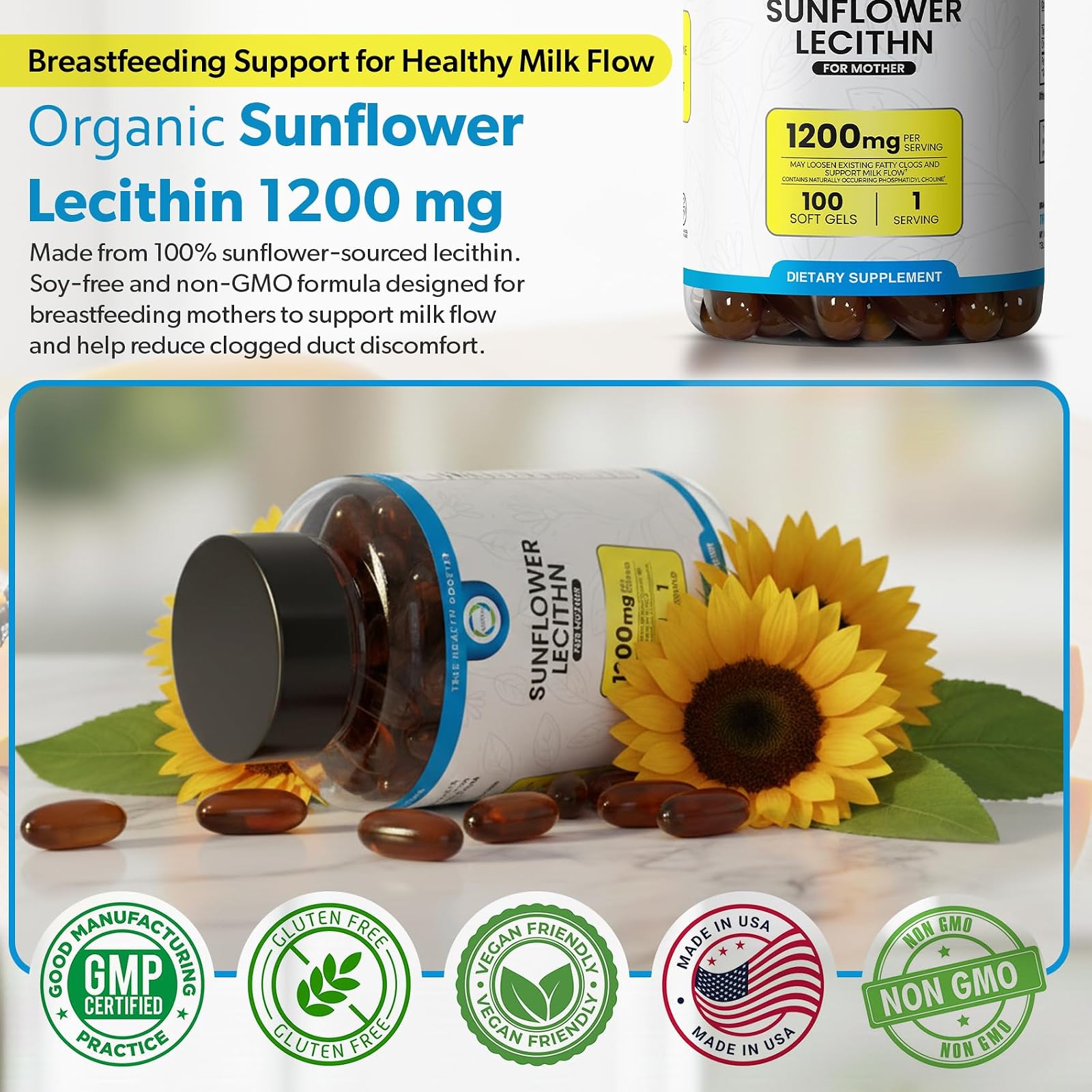 Support brain health with lecithin