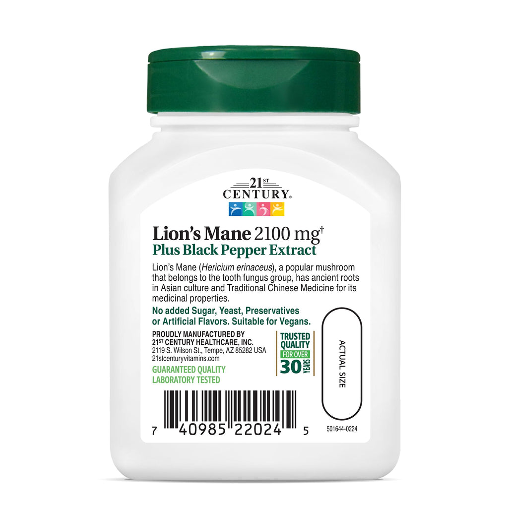Support brain health with Lion's Mane