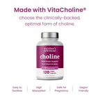 support brain health with prenatal choline