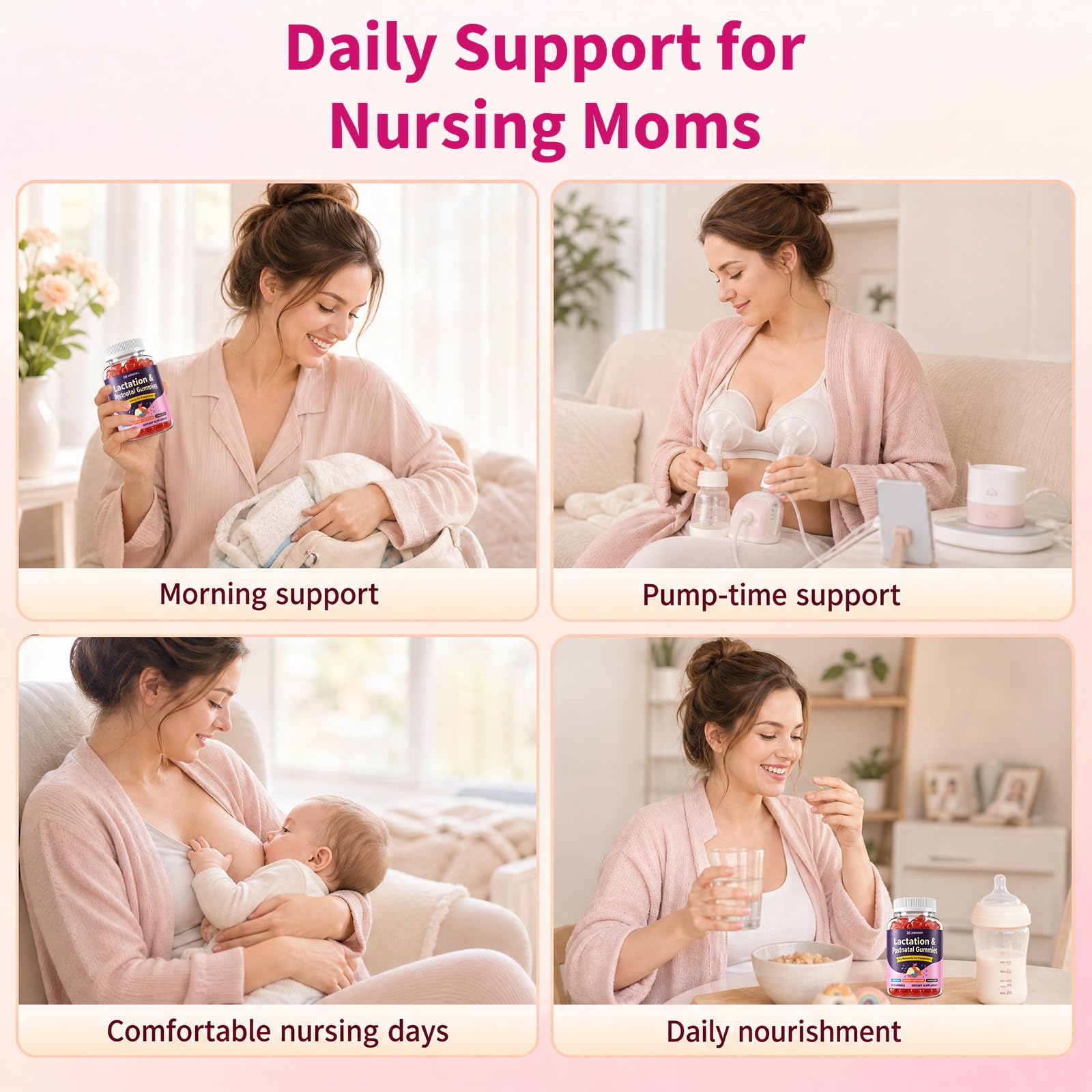 Support breastfeeding with milk booster
