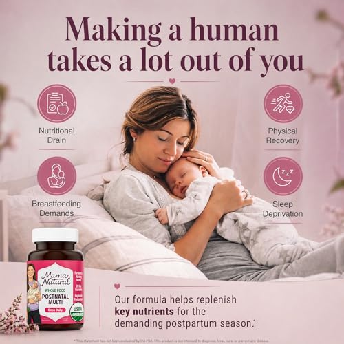 Support breastfeeding with postnatal vitamins