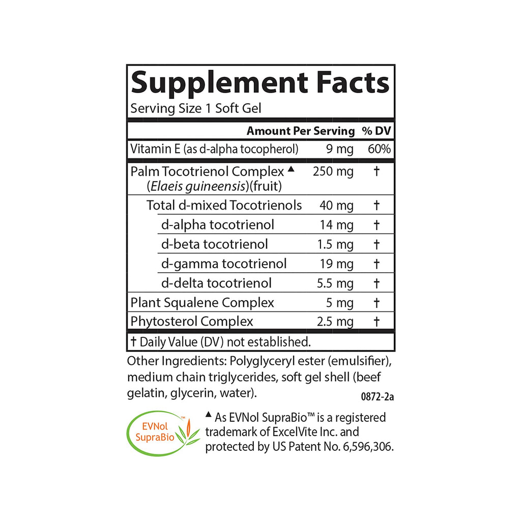 support cardiovascular health tocotrienols