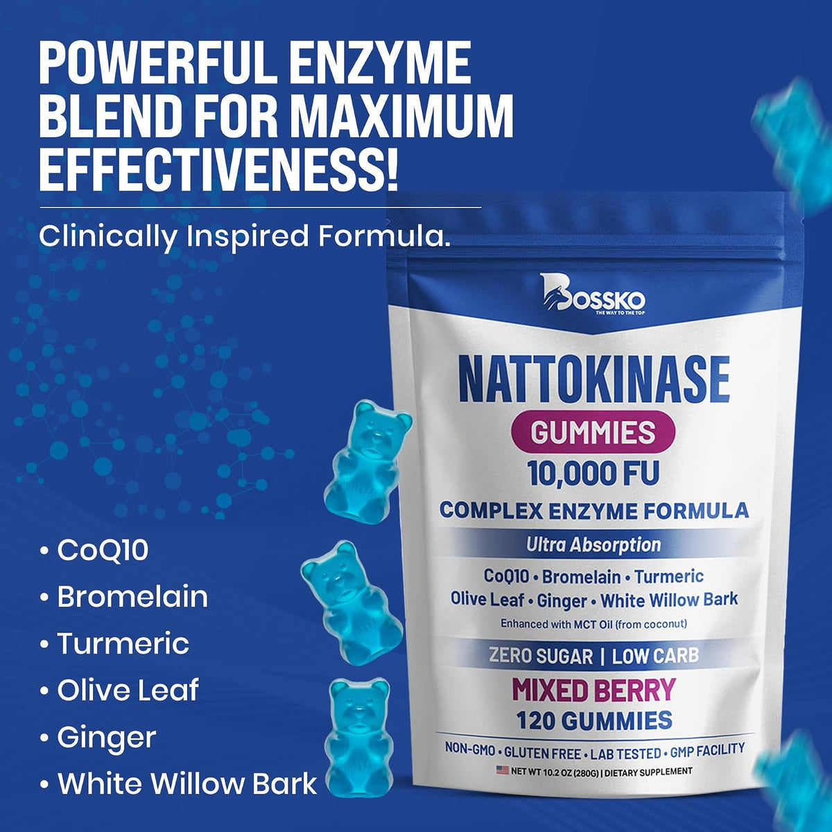 Support cardiovascular health with Nattokinase