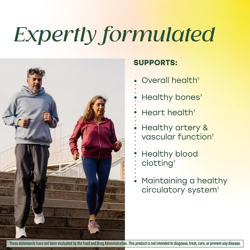 Support cardiovascular health with Vitamin K