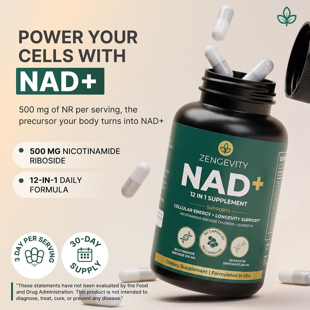 support cellular health with NAD+