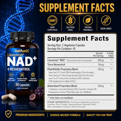 Support cellular health with NAD