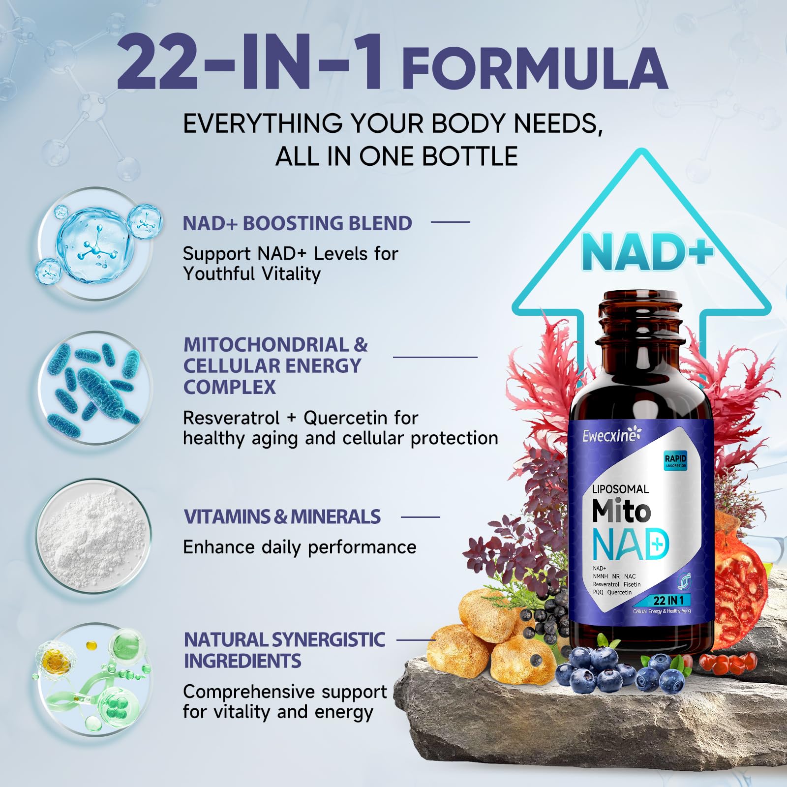 support cellular health with resveratrol