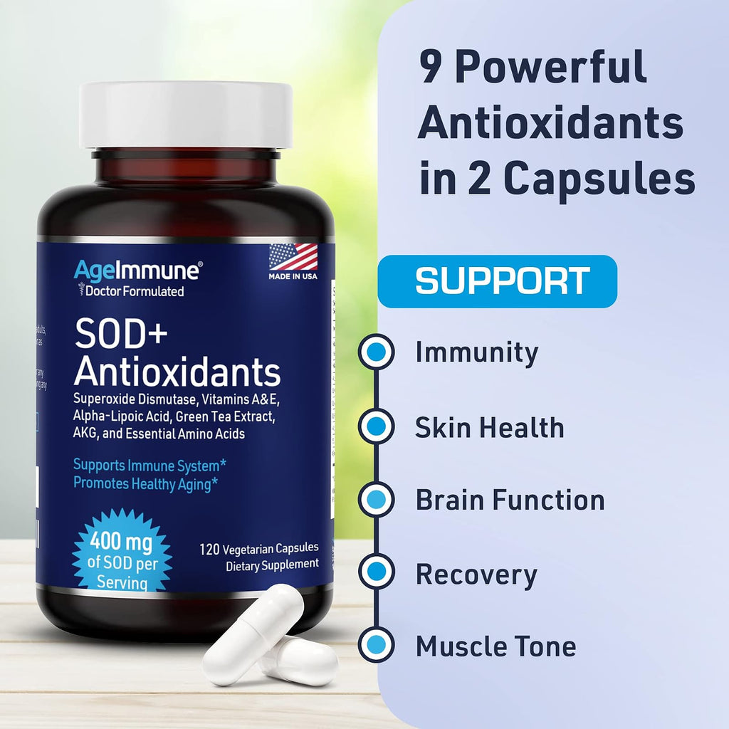 Support cellular health with SOD