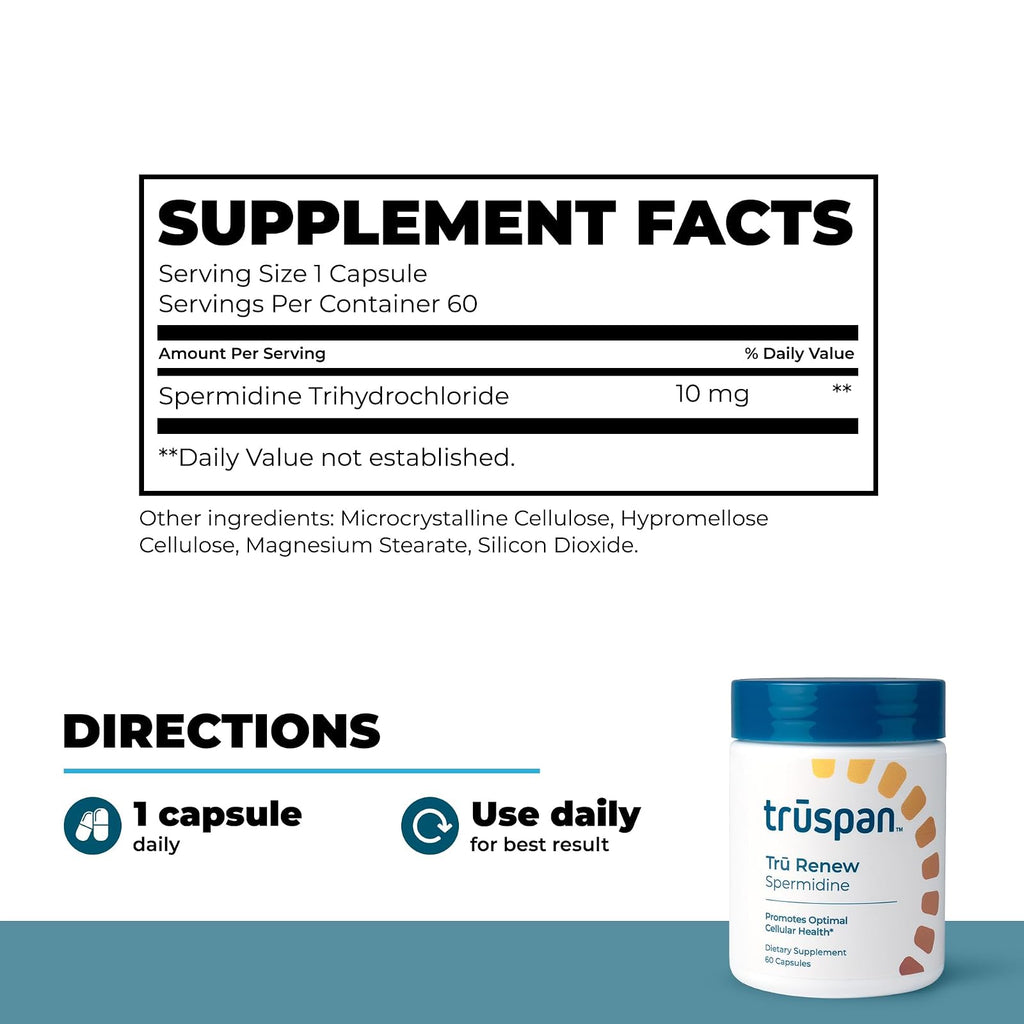 support cellular health with spermidine