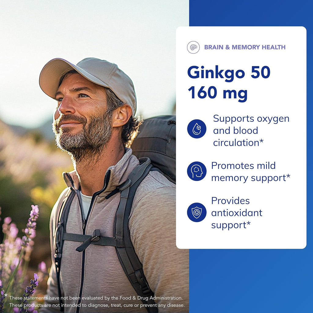 support cognitive function ginkgo biloba