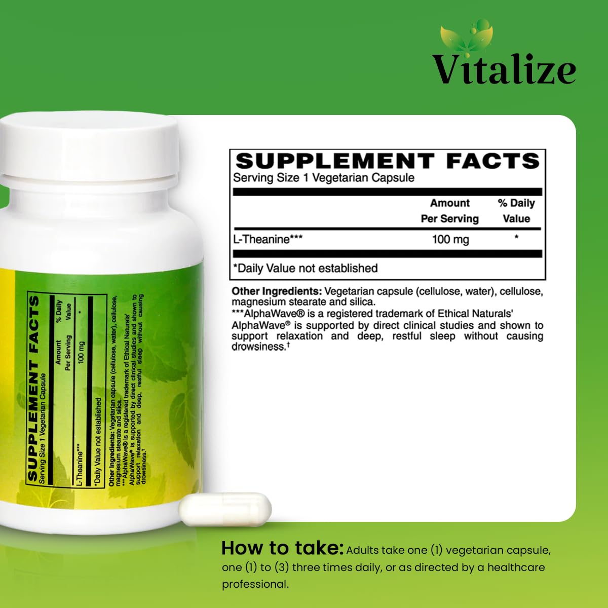 Support cognitive function with L-Theanine