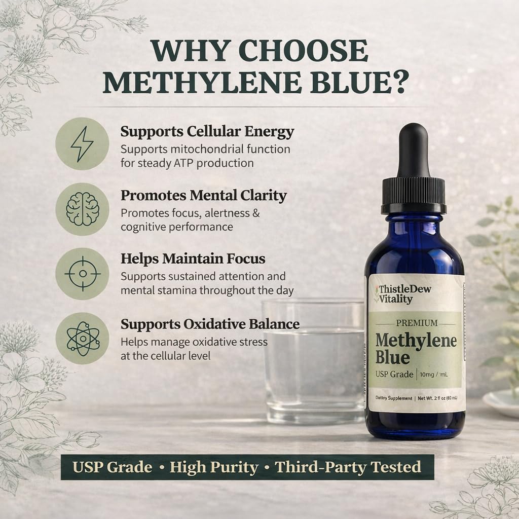 Support cognitive function with Methylene Blue