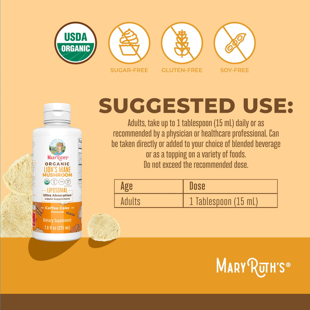 support cognitive function with mushrooms