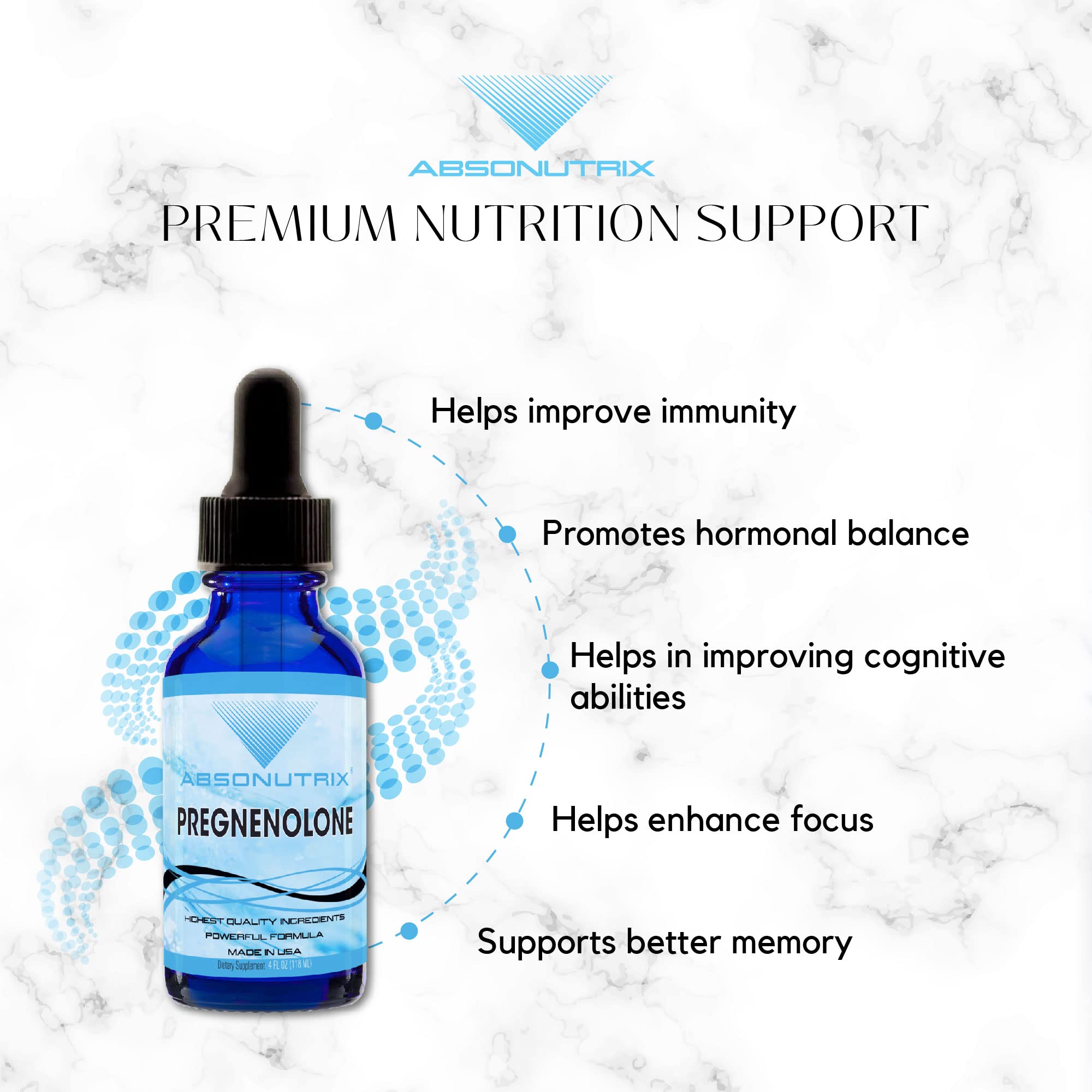 Support cognitive function with pregnenolone